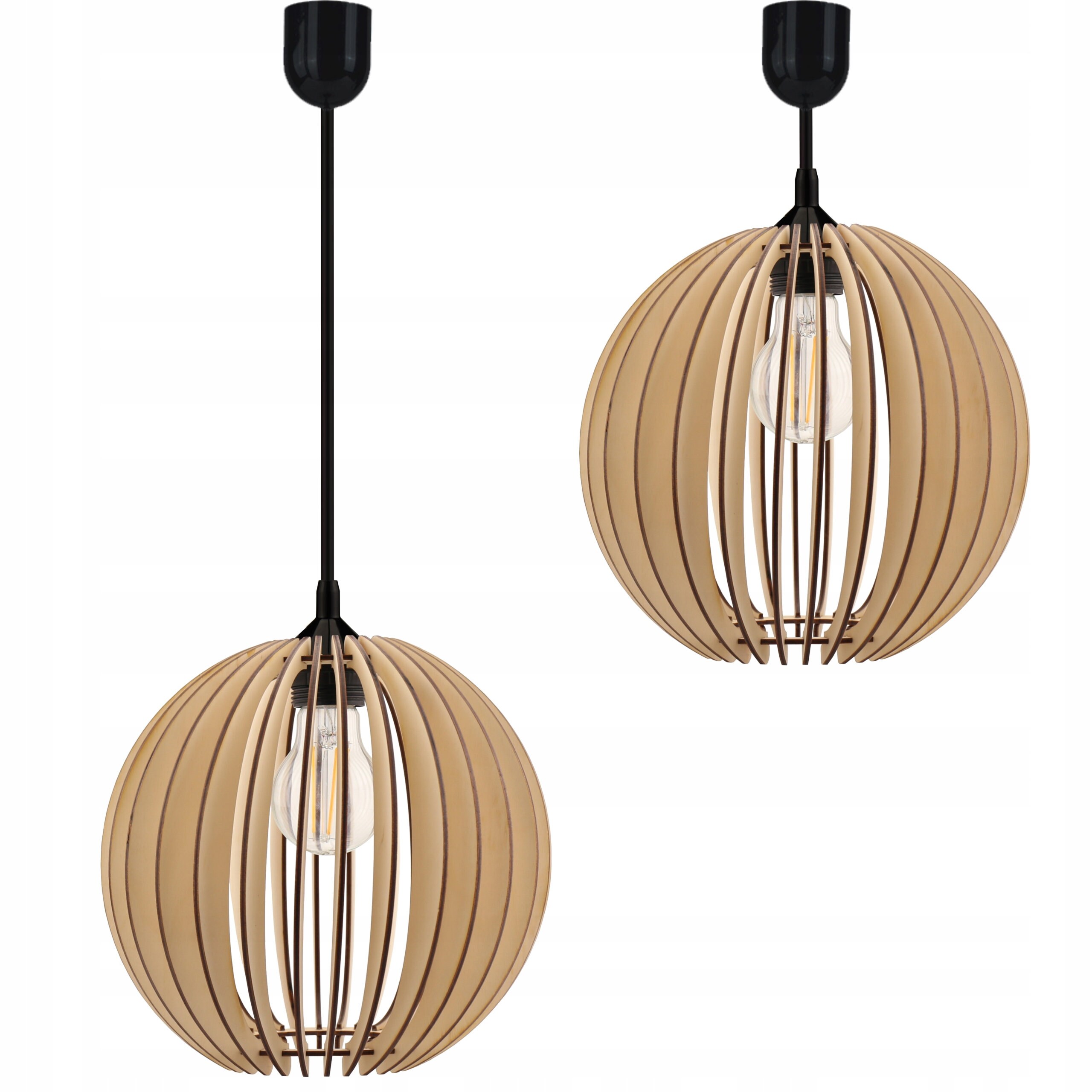 Modern Scandinavian Style/ Ceiling Lighting/ Wood Lamp Shade/ - Etsy