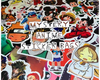 Cool Anime Stickers - Etsy