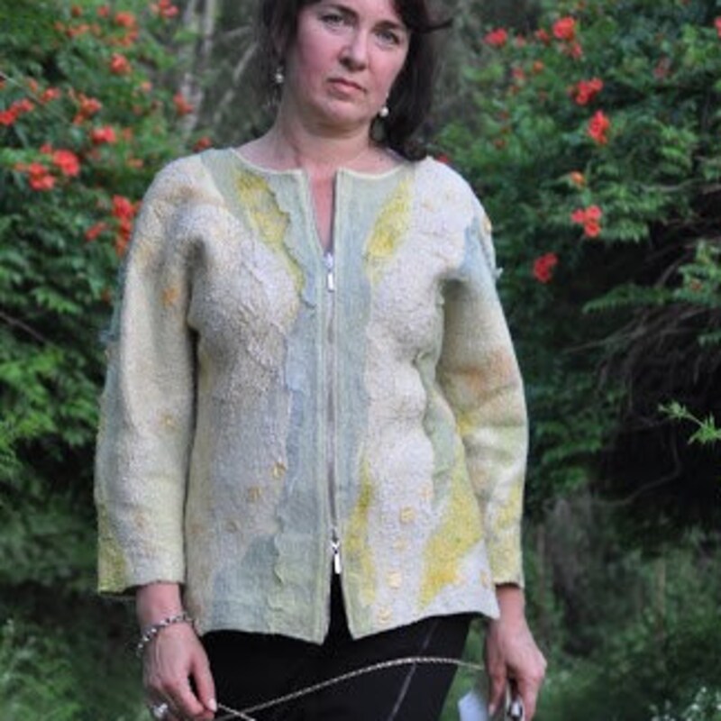 Nuno Felt Jacket - Etsy