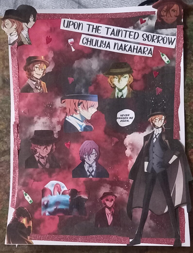 Bungo Stray Dogs A4 Photo Collage Poster (custom Made Designs) - Etsy