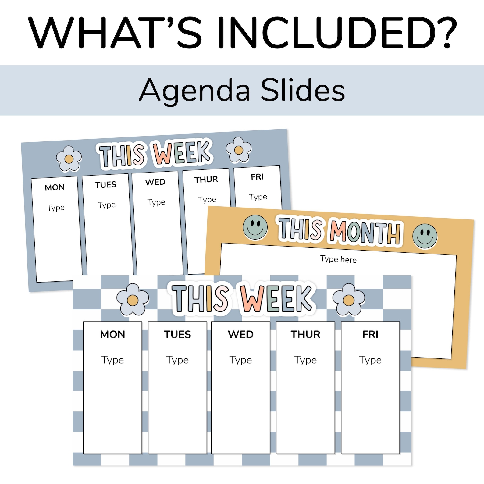 Daily Slides Templates for Teachers - Teacher Slides, Daily Slides ...
