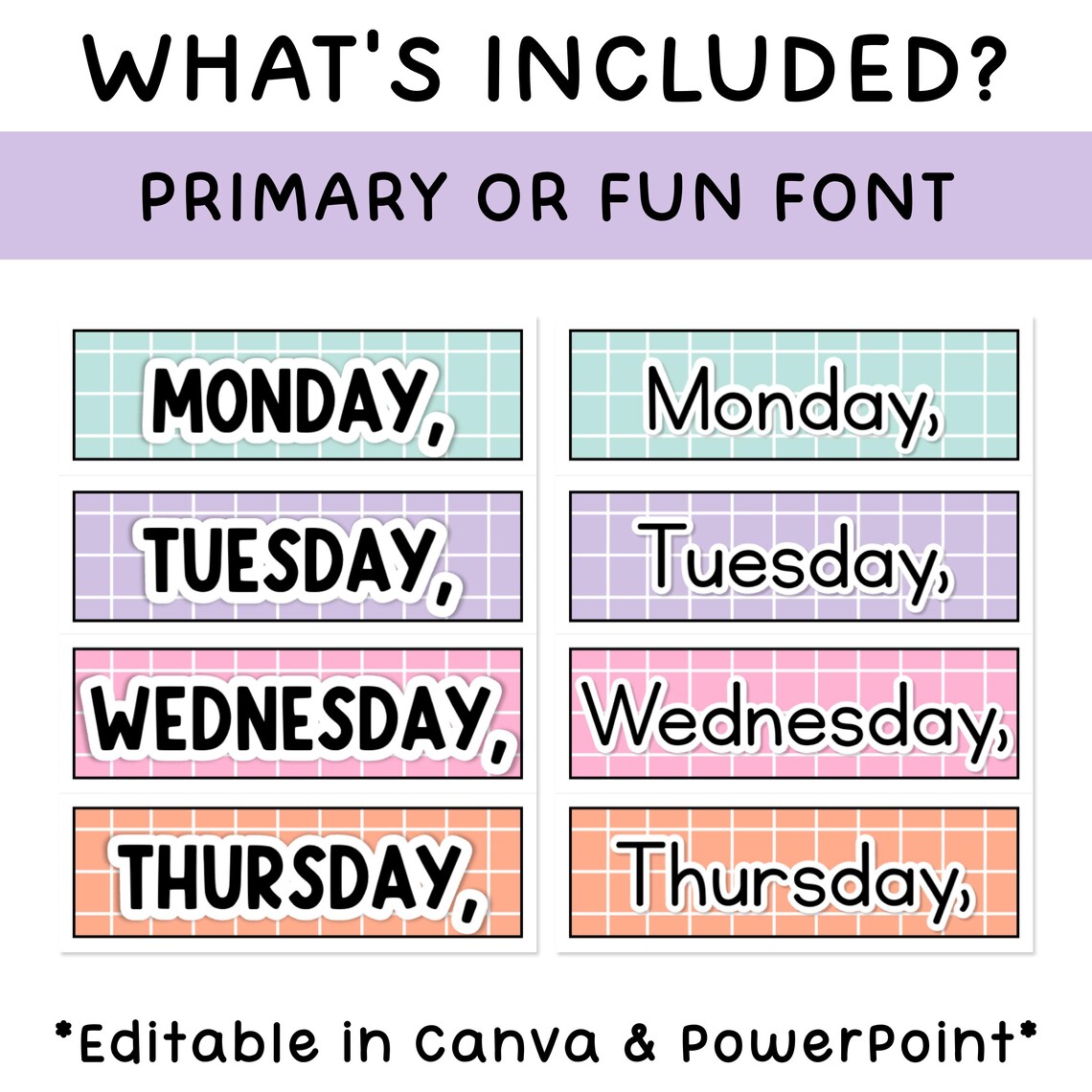 Composition Flip Calendar Editable for Pastel & Composition Notebook ...