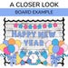 Happy New Year Bulletin Board for 2025 & New Year Bulletin Boards for ...