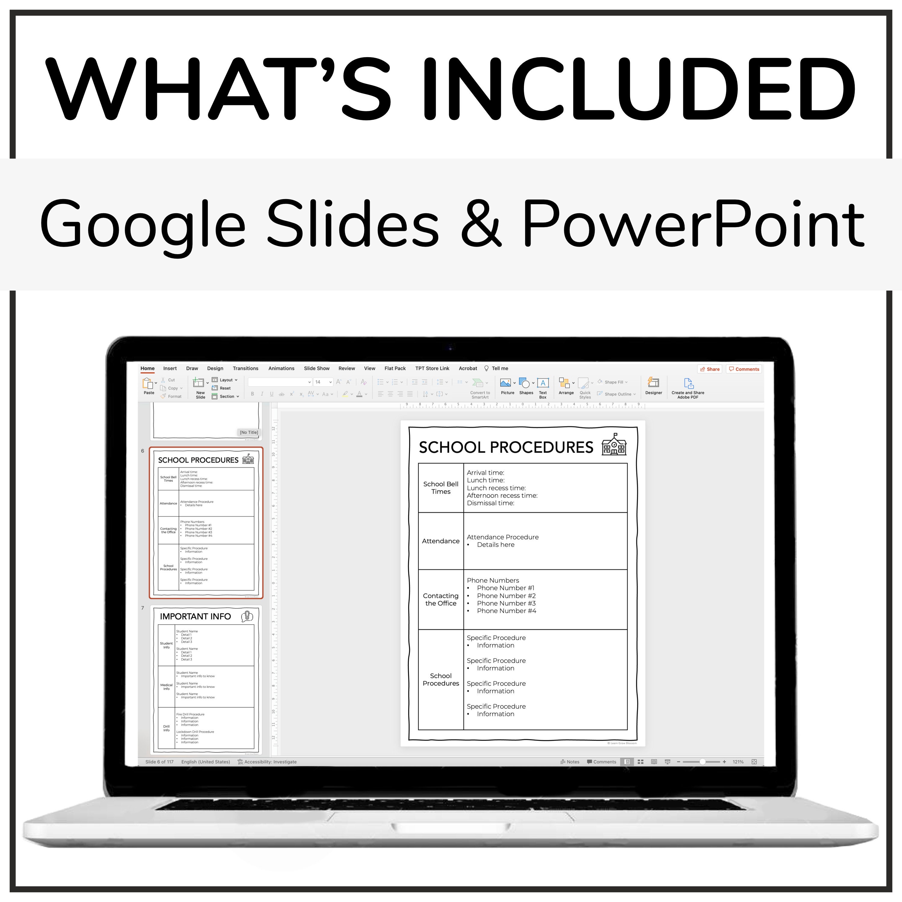 Sub Binder With Substitute Teacher Info and Substitute Plans - Etsy