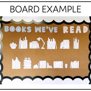 Books We've Read Bulletin Board Kit Books We (Instant Download) - Etsy