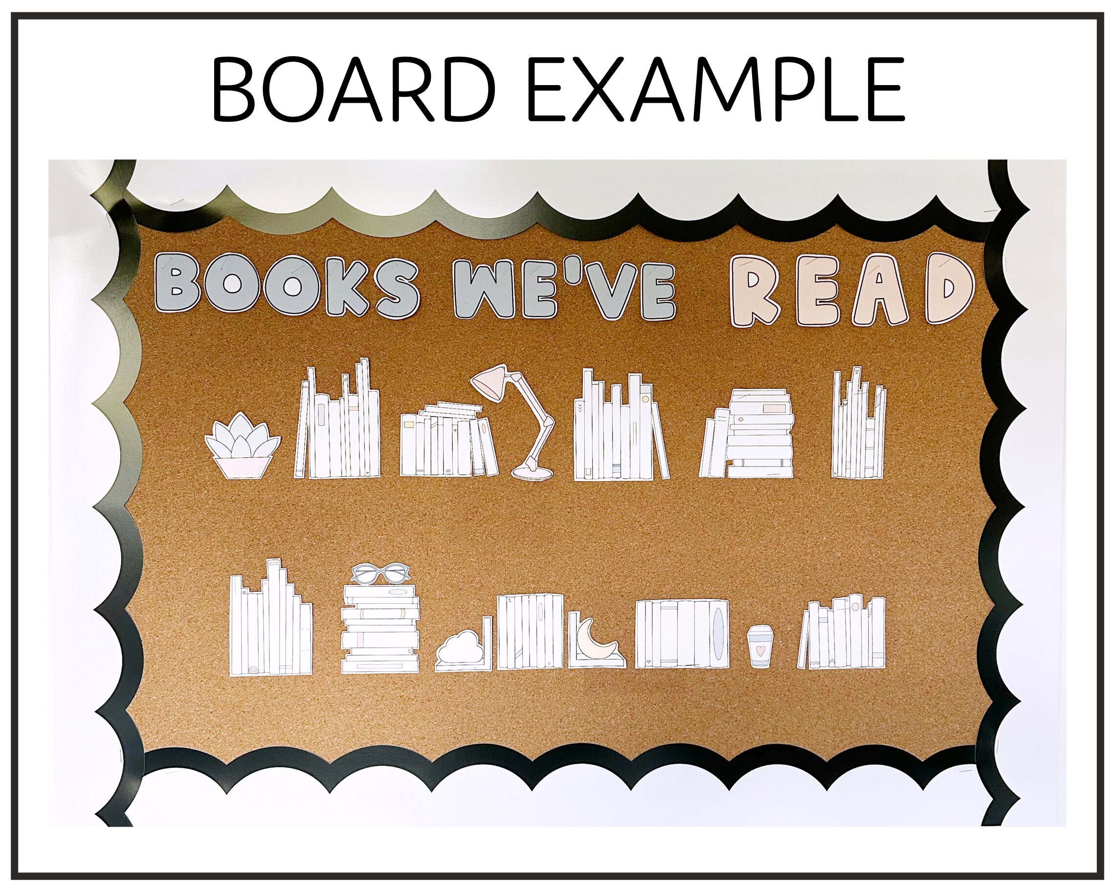 Books We've Read Bulletin Board Kit Books We (Instant Download) - Etsy