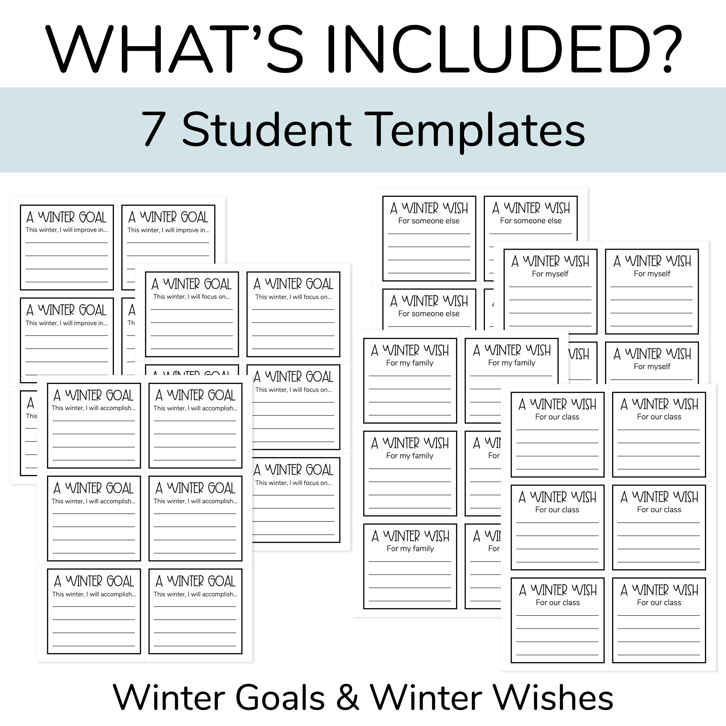 Winter Bulletin Board Kit - Snowman Door Decor or Winter Door Decor - Etsy