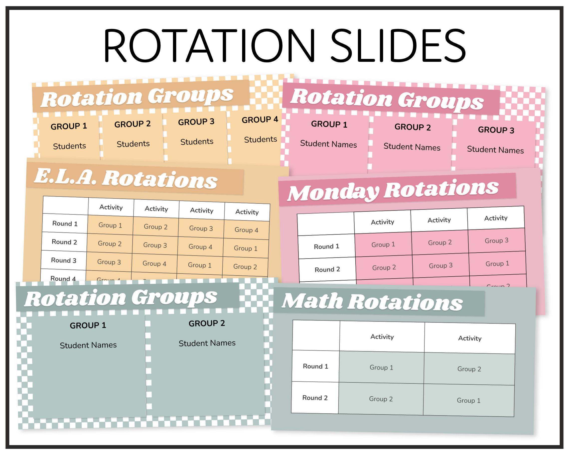 Retro Classroom Google Slides™ Template for Teachers Including - Etsy ...