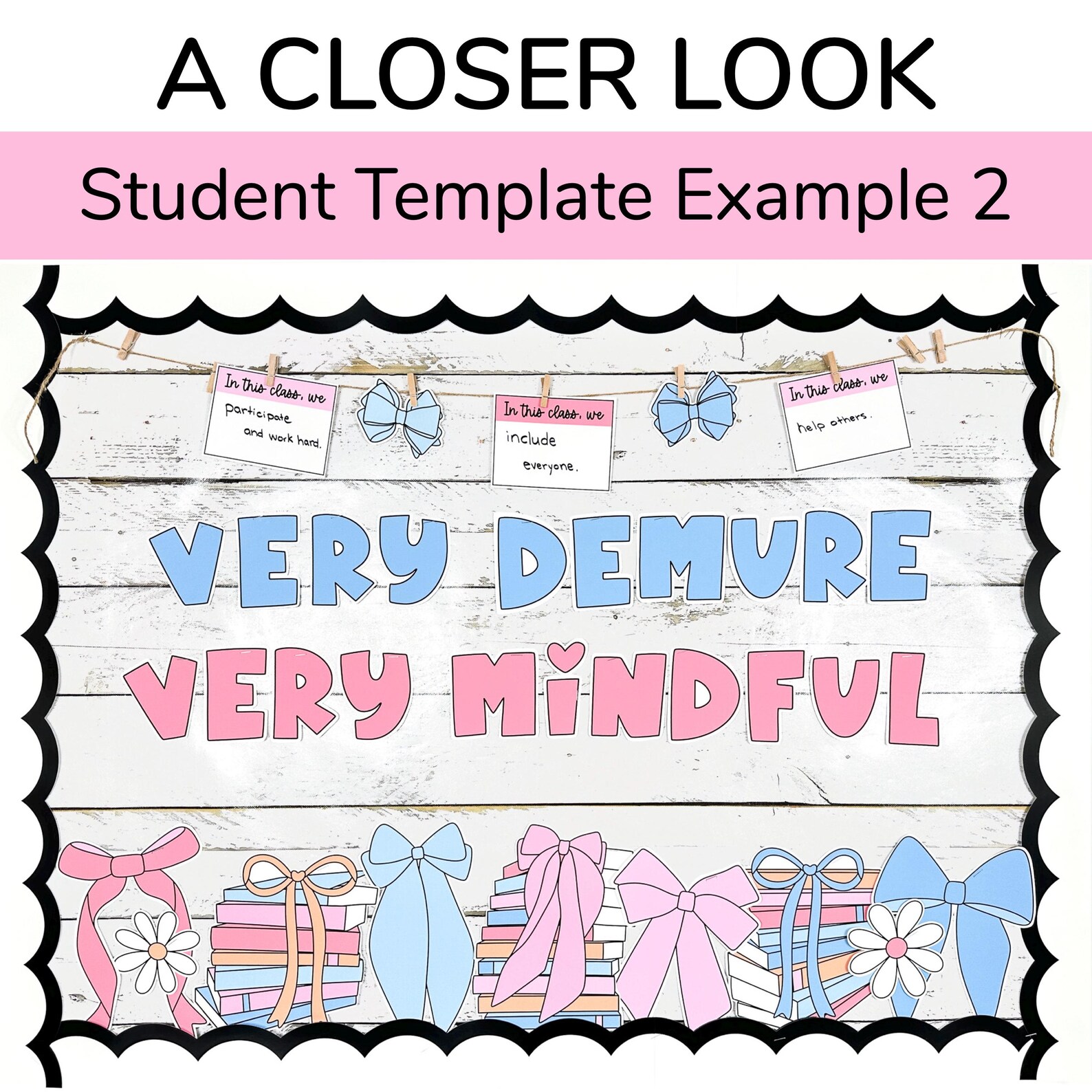 Very Demure Very Mindful Bulletin Board for Classroom Decor - Etsy