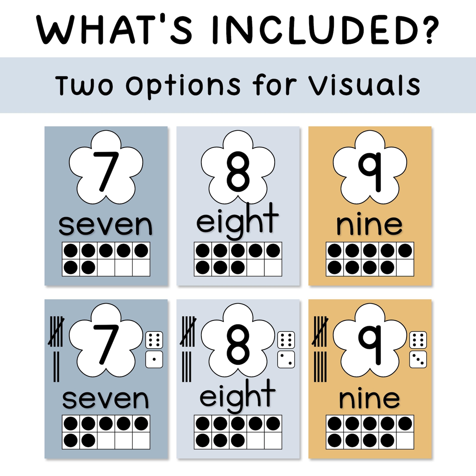 Boho Number Posters With Ten Frames - Numbers 1 to 20 Posters - Etsy