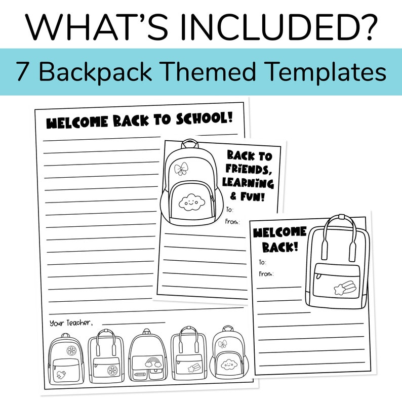 Meet the Teacher Template, Meet the Teacher Letter, Welcome Back to ...