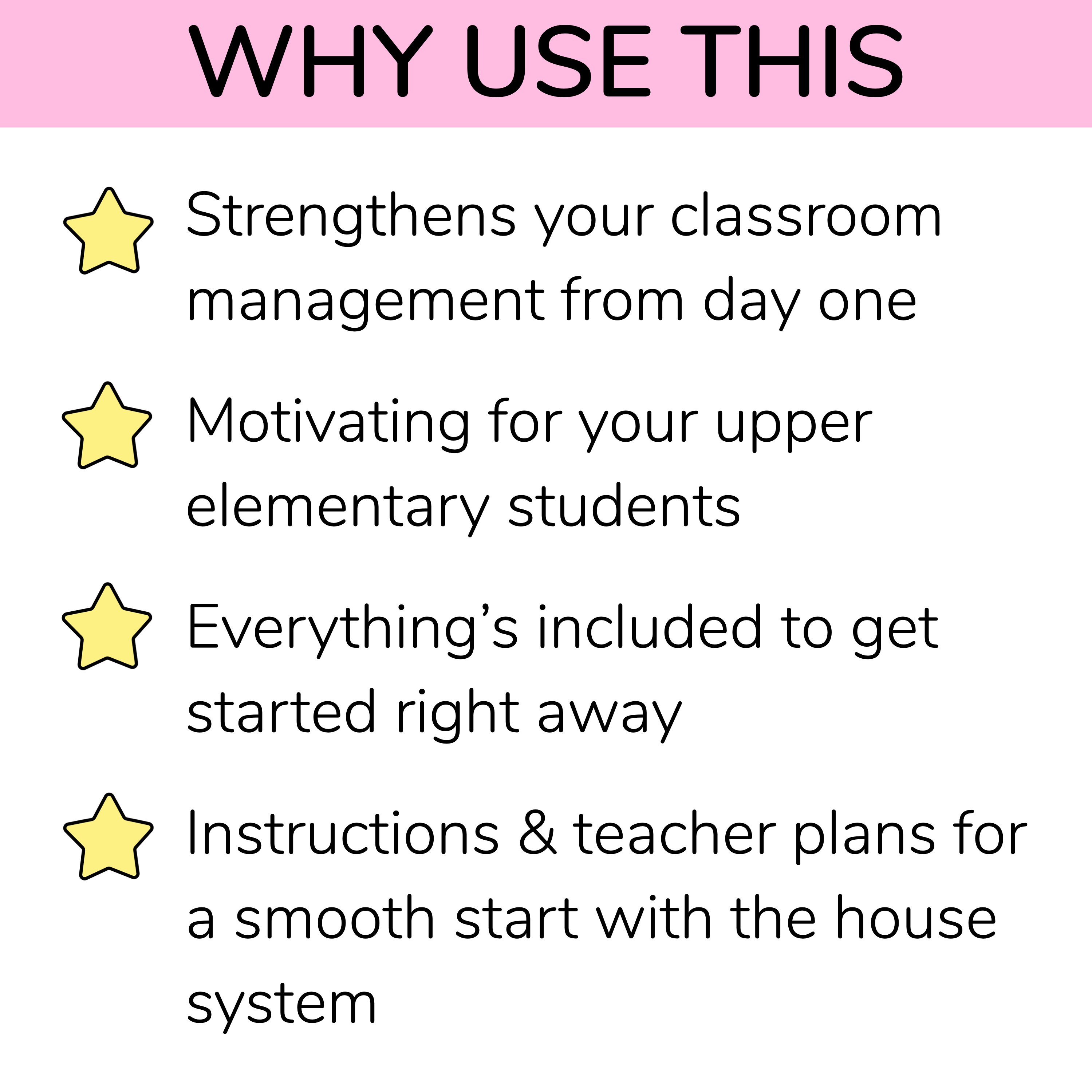 Classroom Reward House System - A Classroom Management System ...