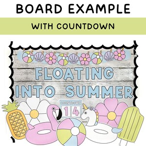 Summer Bulletin Board Kit, End of Year Bulletin Board, PLUS Countdown ...
