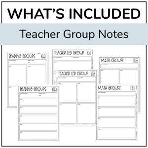 Teacher Binder Including Gradebook Templates, Classroom Checklist Pages ...