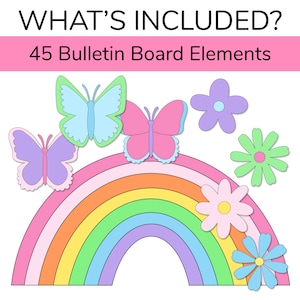 Spring Bulletin Board Kit & Spring Classroom Door Decor - Etsy Canada
