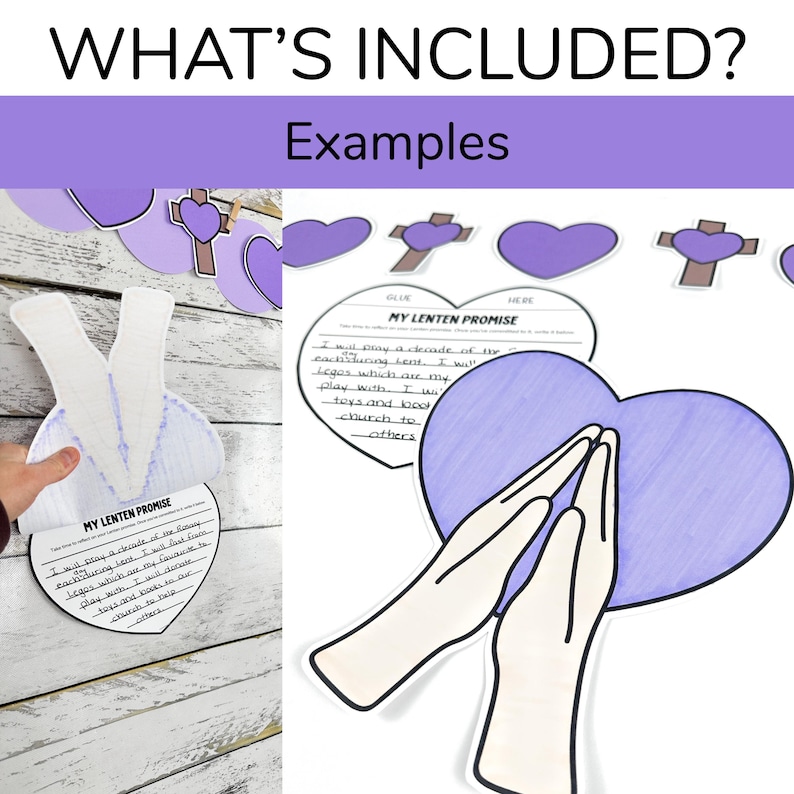 Lent Bulletin Board & Lent Craft for Kids - Etsy