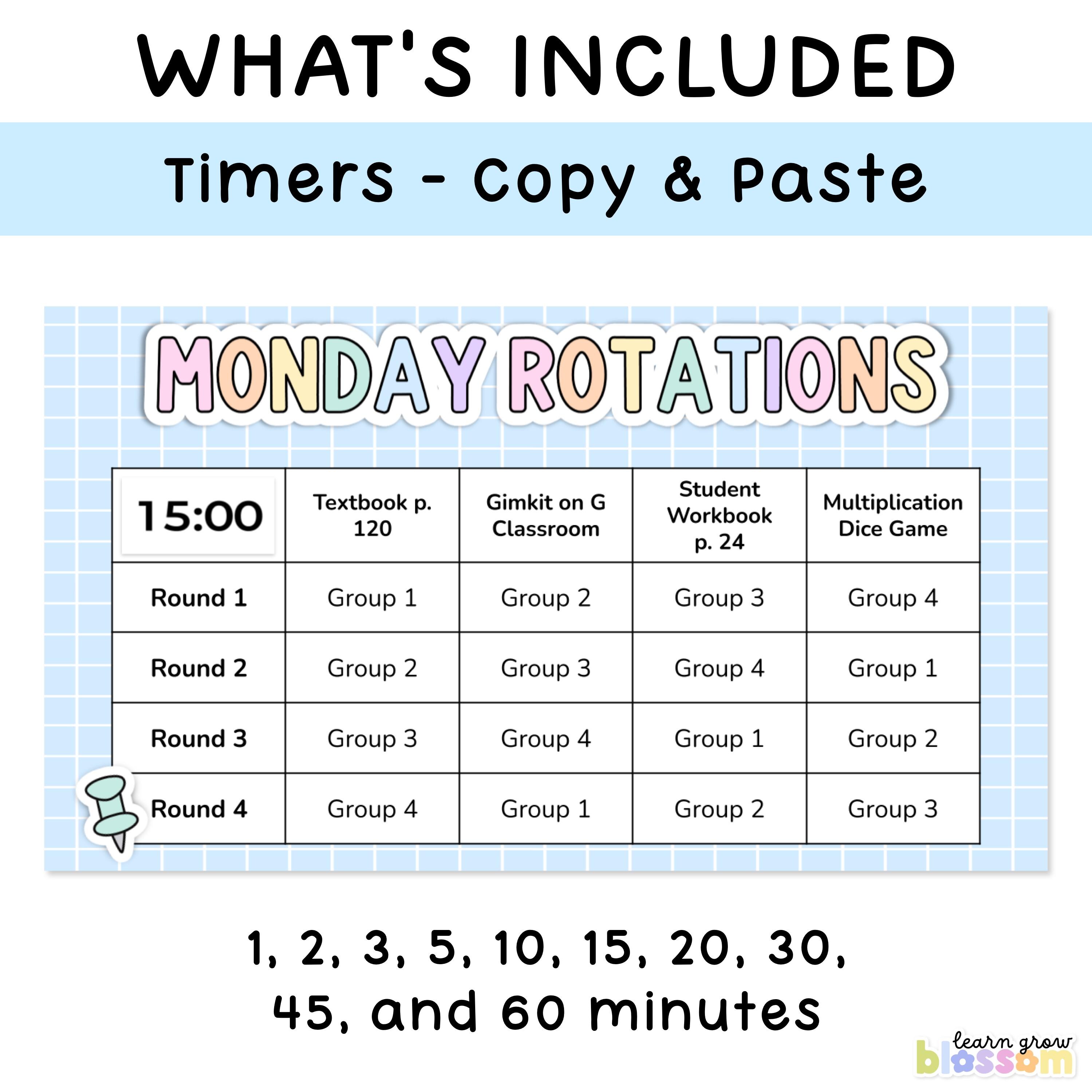 Classroom Slides & Teacher Slides in Google Slides or Canva - Daily ...