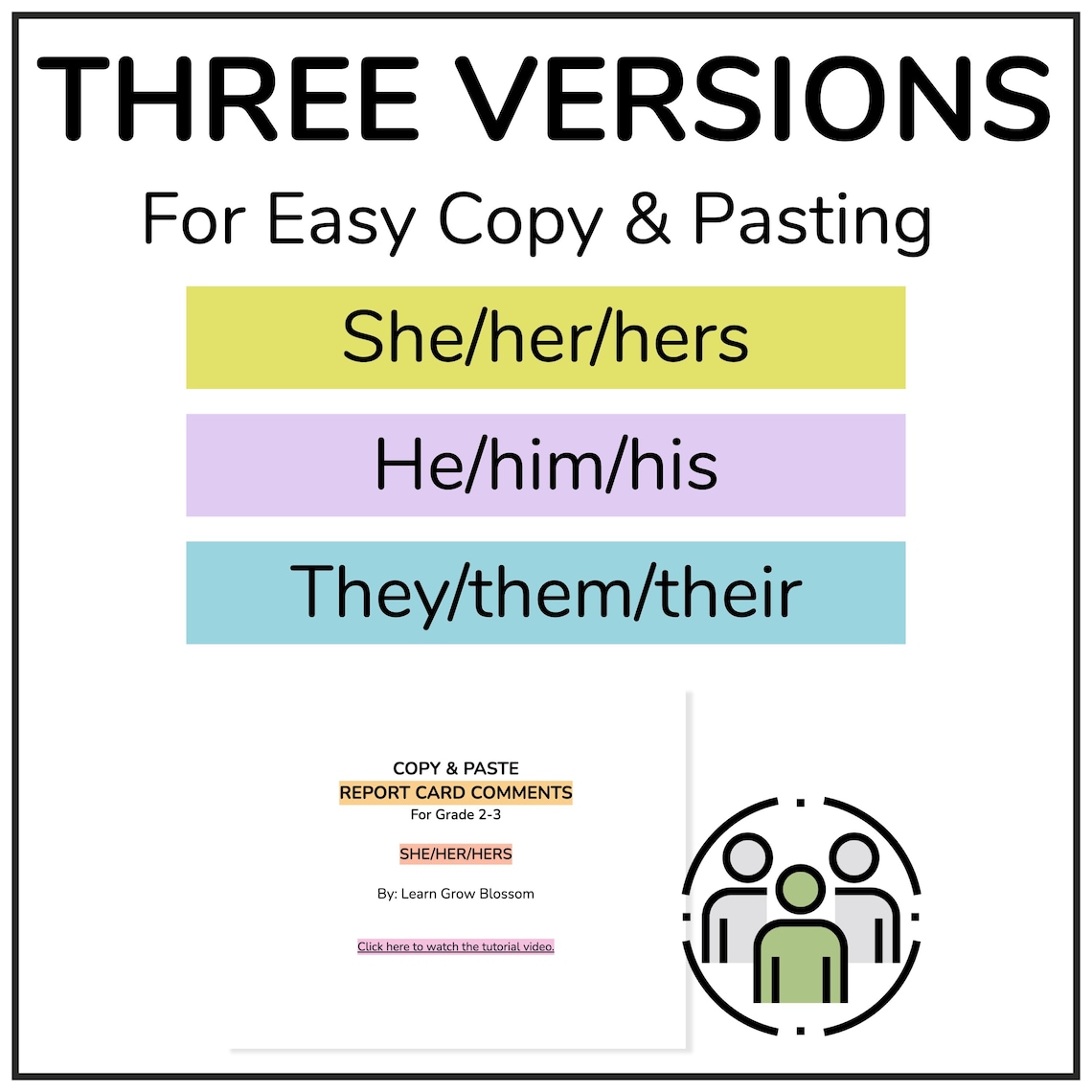 300+ Grade 2-3 Report Card Comment Bank Editable in Google Docs - Beg ...