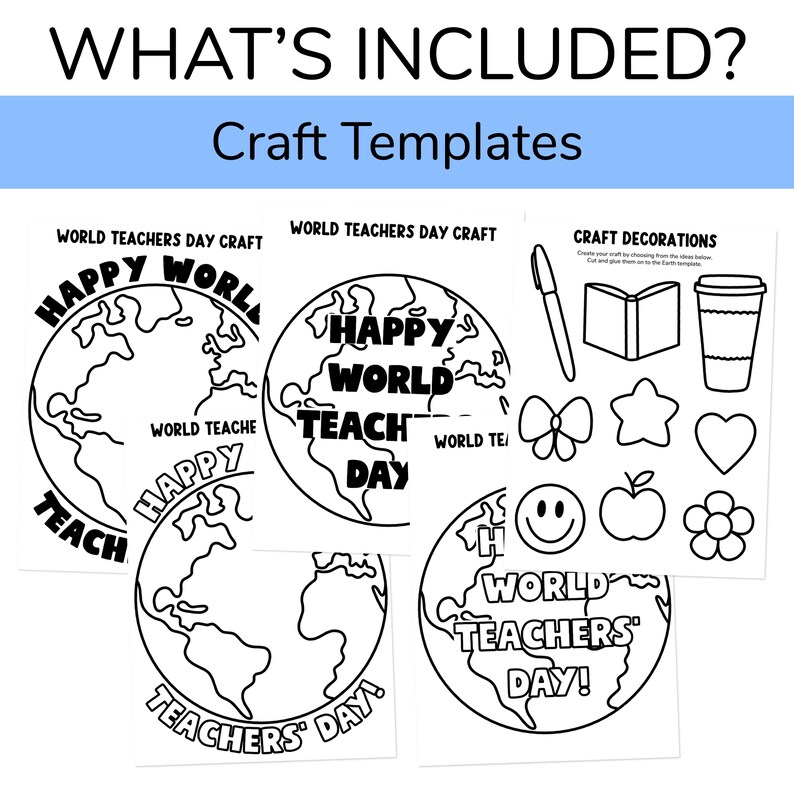 World Teachers Day Craft and World Teacher Day Gift Idea From Students ...