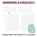 Teacher Planner Printable + Undated - Teacher Lesson Planner, Gradebook ...