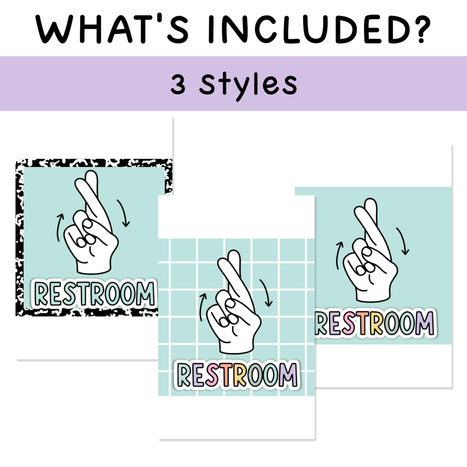 Composition Hand Signal Posters & ASL Sign Language Hand Signals ...