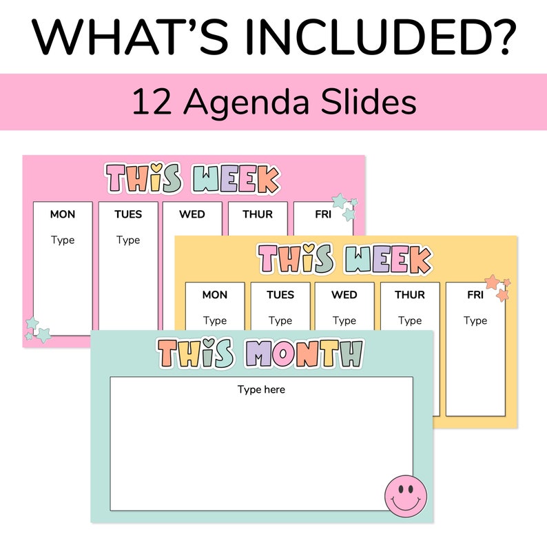 400 Google Slides Templates for Teachers Teacher Slides, Daily Slides ...