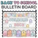 Back to School Bulletin Board Kit With a Student Back to School ...