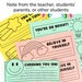 Student Testing Motivation Notes & State Testing Encouragement Tags - Etsy