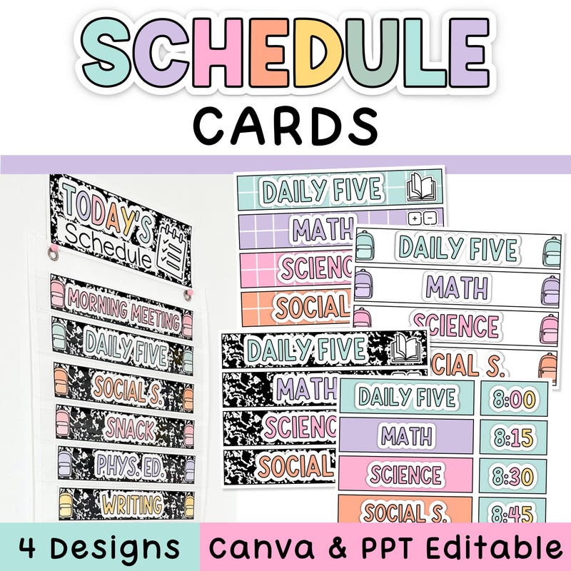 Kids Magnet Schedule - Etsy