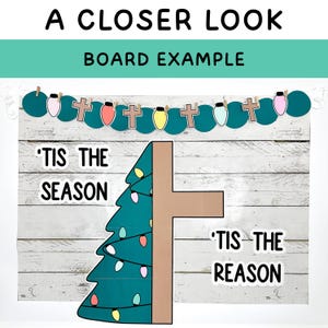 A Catholic & Christian Christmas Bulletin Board for Church or School ...