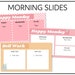 Retro Classroom Google Slides™ Template for Teachers Including Morning ...