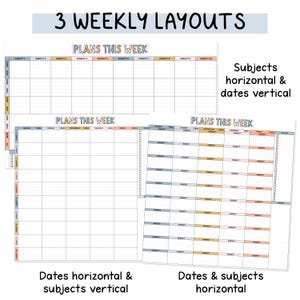 Digital Teacher Planner: A Google Sheets Teacher Planner for 2025-2026 ...
