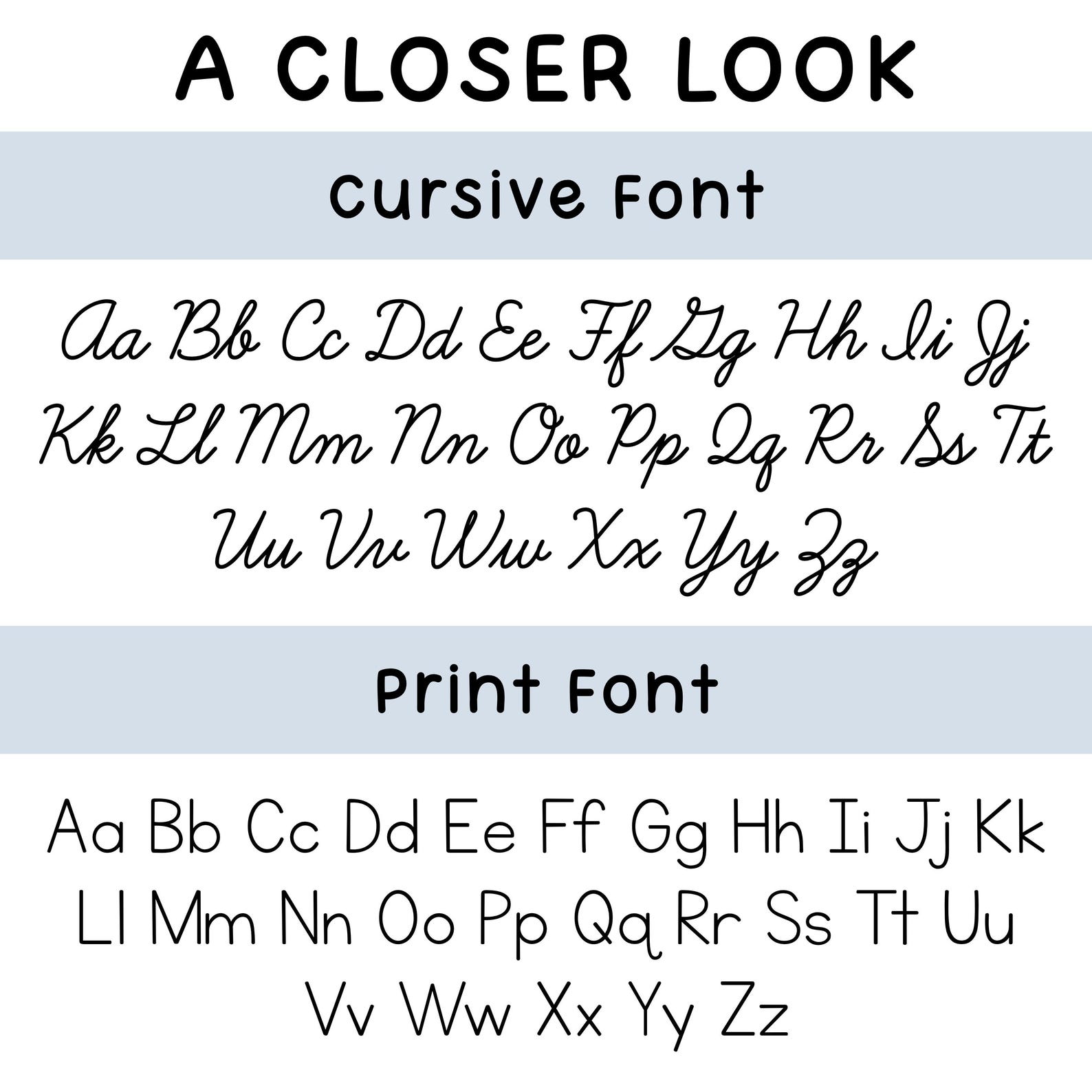 Boho Alphabet Posters & Cursive Alphabet Posters Including ASL Alphabet ...
