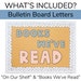 Books We've Read Bulletin Board Kit Books We Have Read Display Reading ...