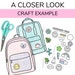 Backpack Writing Craft for Welcome Back to School Bulletin Board - Etsy