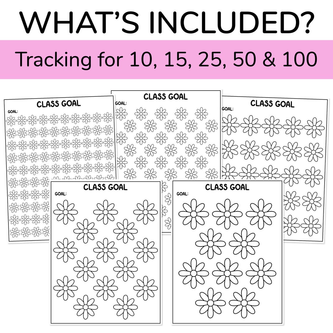 Spring Classroom Reward & Classroom Incentive Charts as Simple ...
