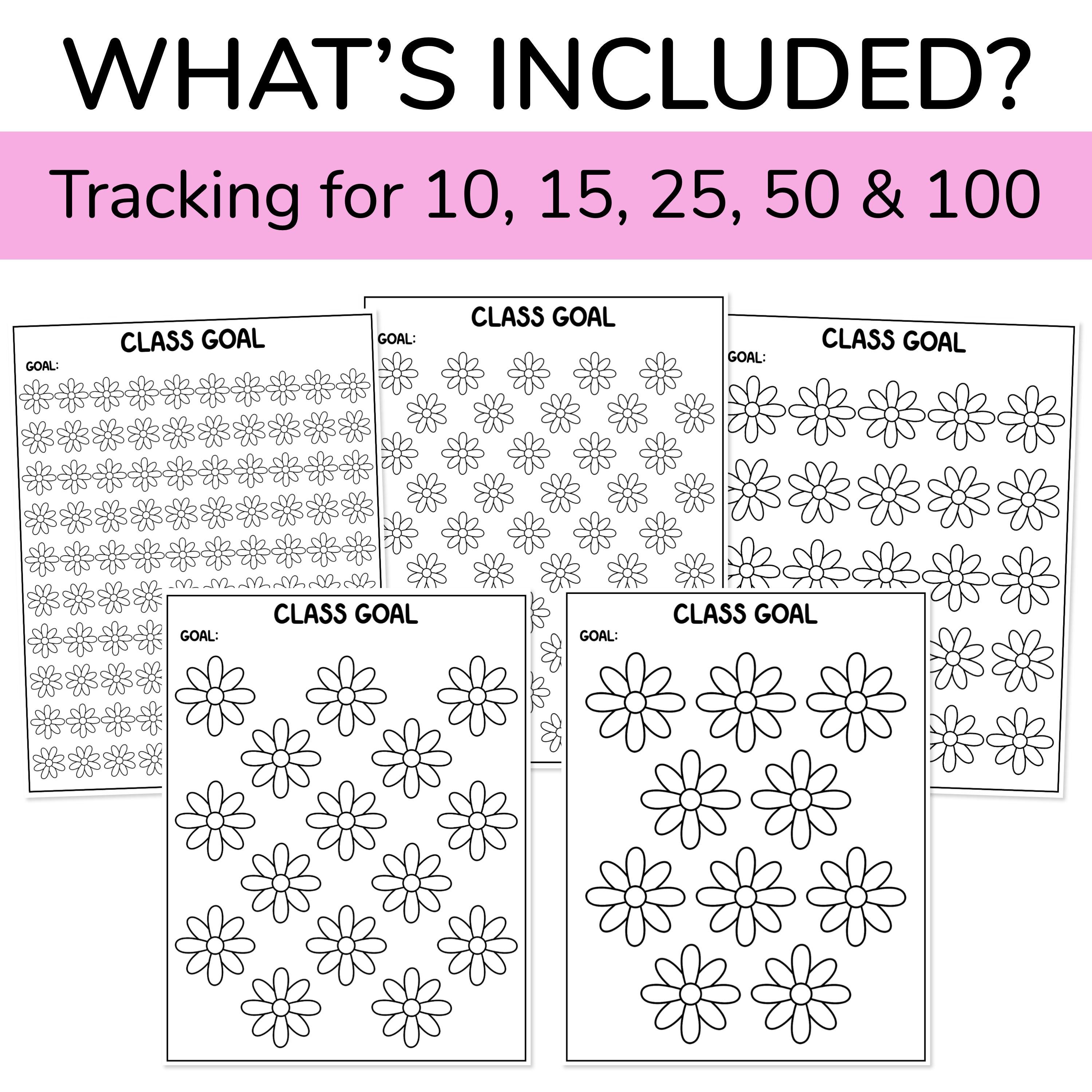 Spring Classroom Reward & Classroom Incentive Charts as Simple ...