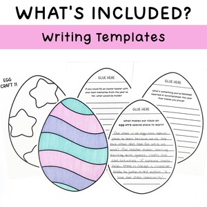 Easter Bulletin Board and Craft, Easter Egg April Bulletin Board - Etsy