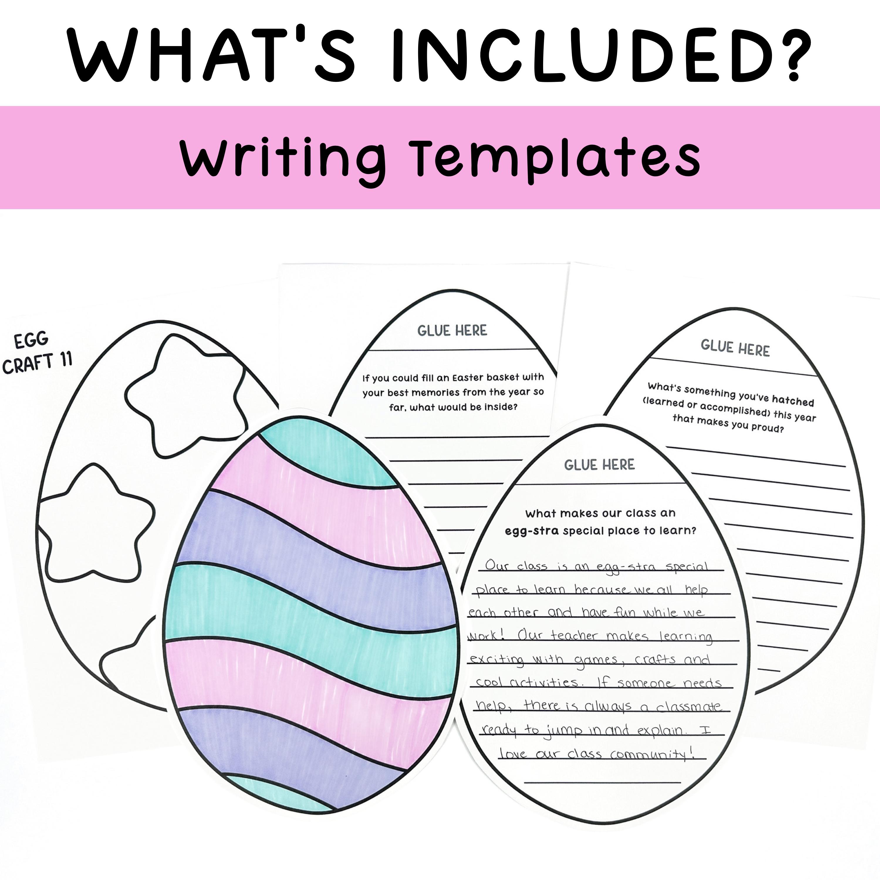 Easter Bulletin Board and Craft, Easter Egg April Bulletin Board - Etsy