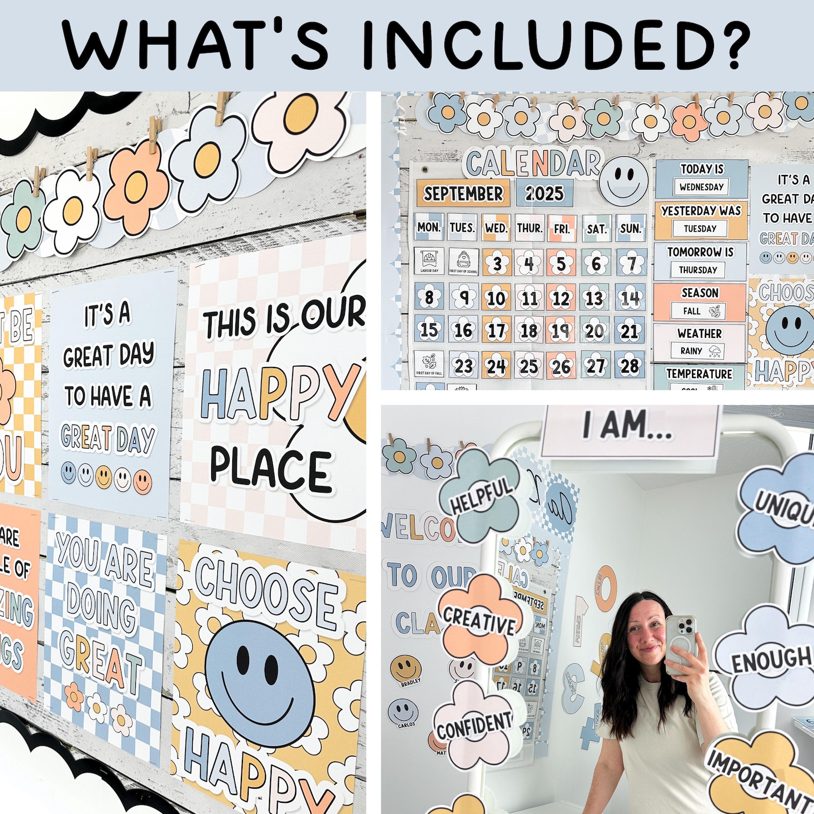 Fun Modern Boho Classroom Decor Bundle for a Boho Classroom Theme ...