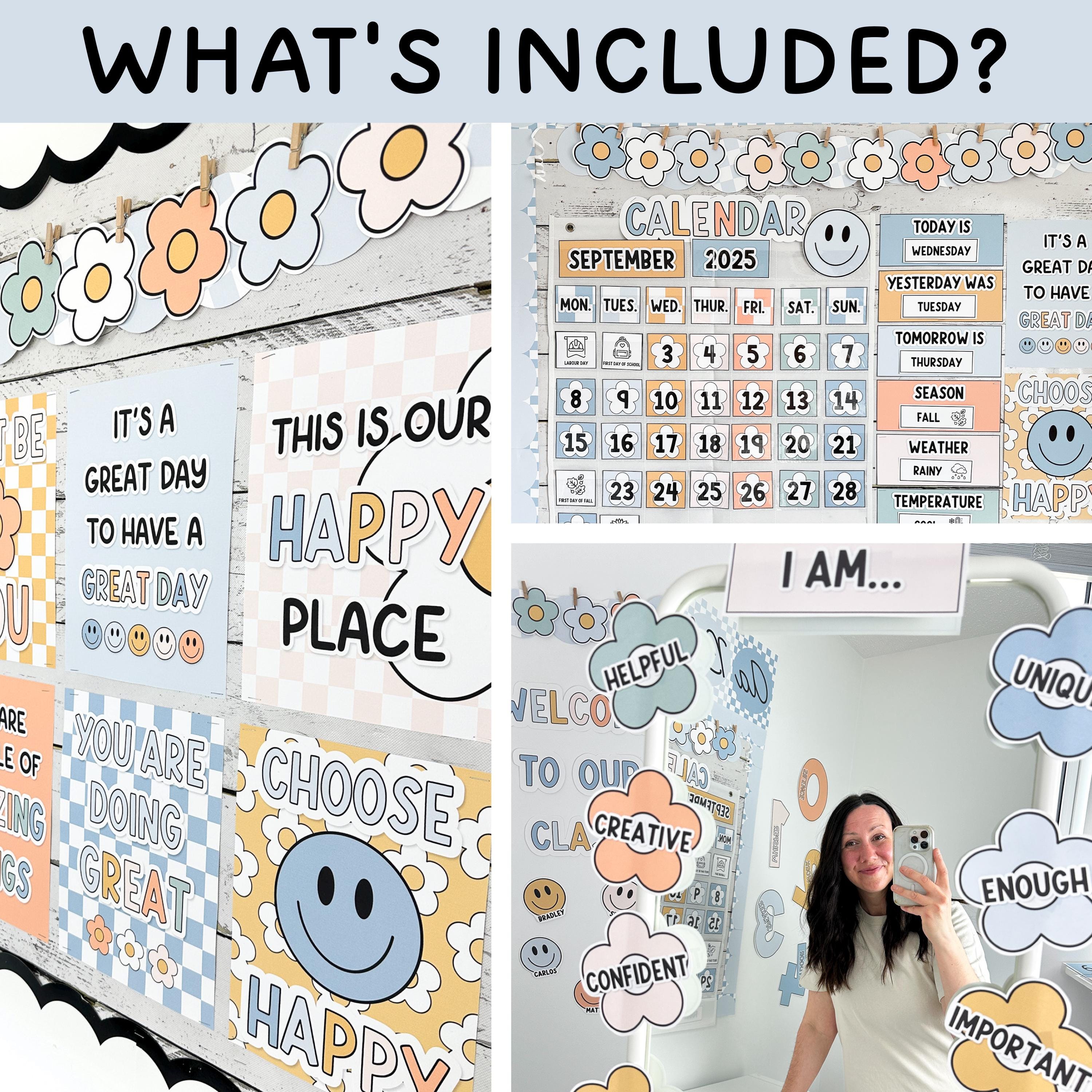 Fun Modern Boho Classroom Decor Bundle for a Boho Classroom Theme ...