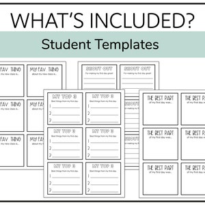 Back to School Bulletin Board Kit With a Student Back to School ...