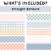 Boho Bulletin Board Borders - Printable Bulletin Board Borders Matches ...