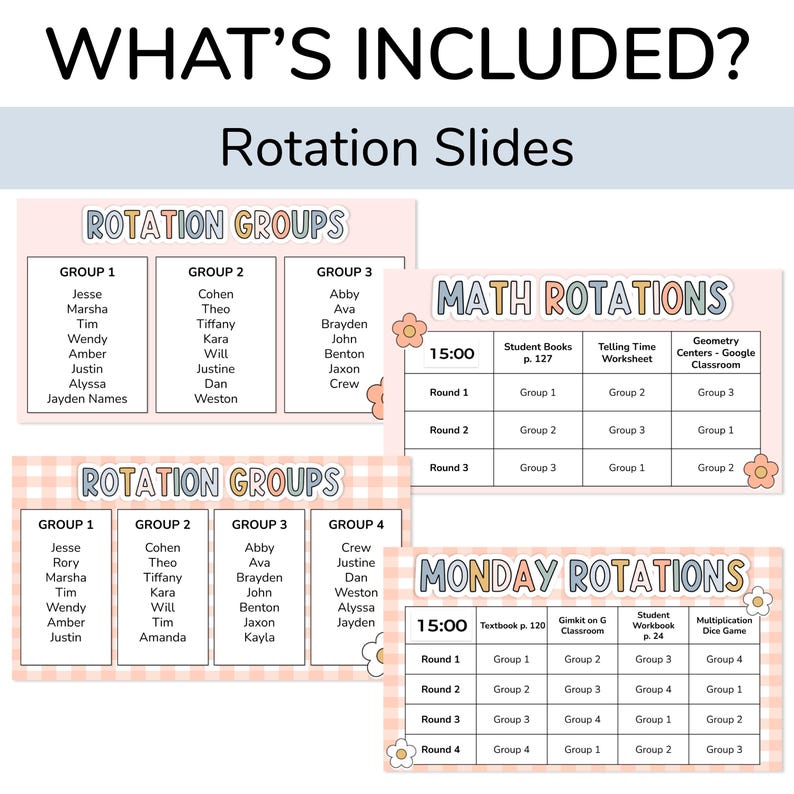 Daily Slides Templates for Teachers in Google Slides & Canva - Morning ...