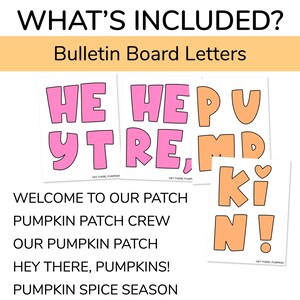 Fall Bulletin Board Kit, October Bulletin Board, Pumpkin Bulletin Board ...