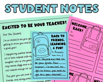Welcome Back to School EDITABLE Letter Brochure Meet the Teacher ...