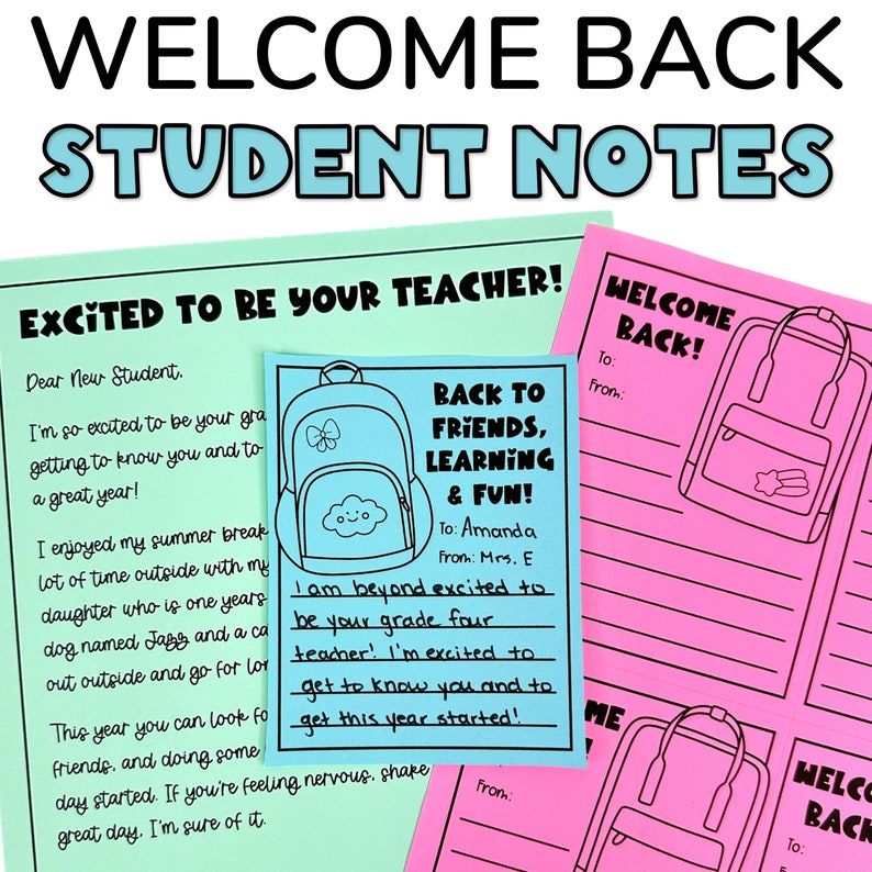 Meet the Teacher Template, Meet the Teacher Letter, Welcome Back to ...