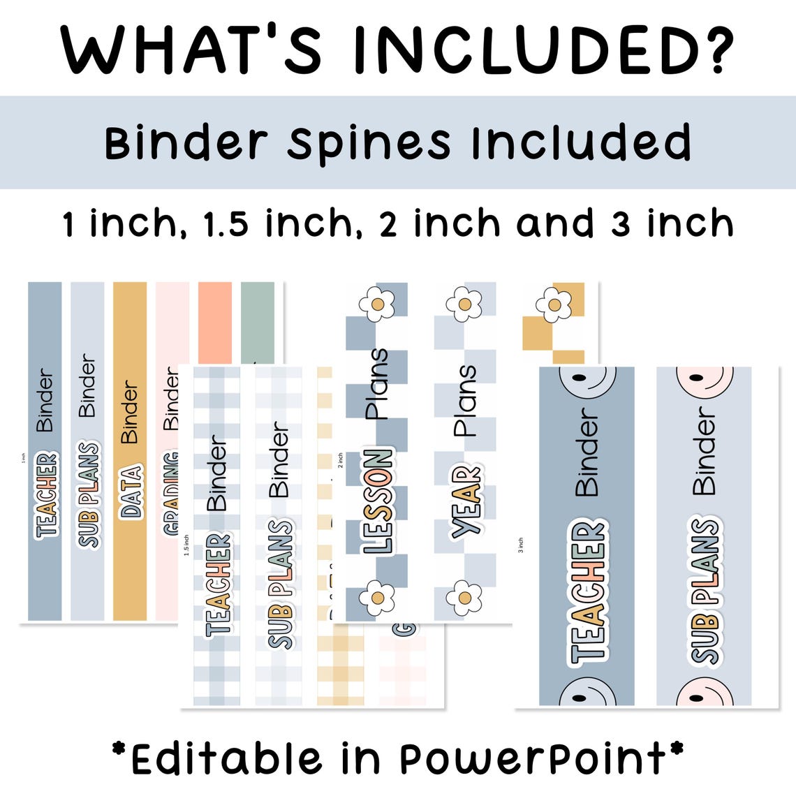 Teacher Binder Covers - Editable, Boho Binder Covers & Binder Spine ...