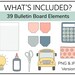 Back to School Bulletin Board Kit With a Student Back to School ...