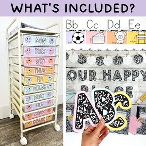 Composition Notebook Classroom Decor Bundle & Pastel Classroom Decor ...